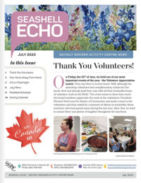 Seashell Echo – Sechelt Activity Centre