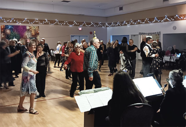 Dancing at the SSAC – Sechelt Activity Centre
