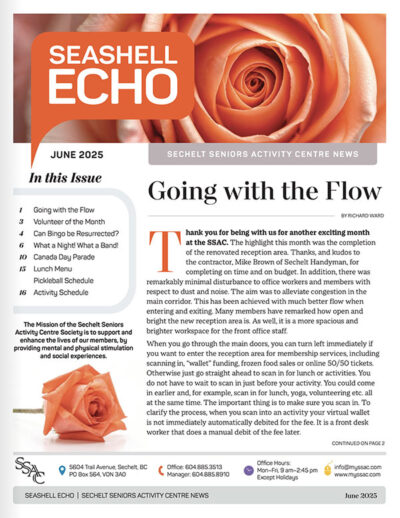 Seashell Echo – Sechelt Activity Centre